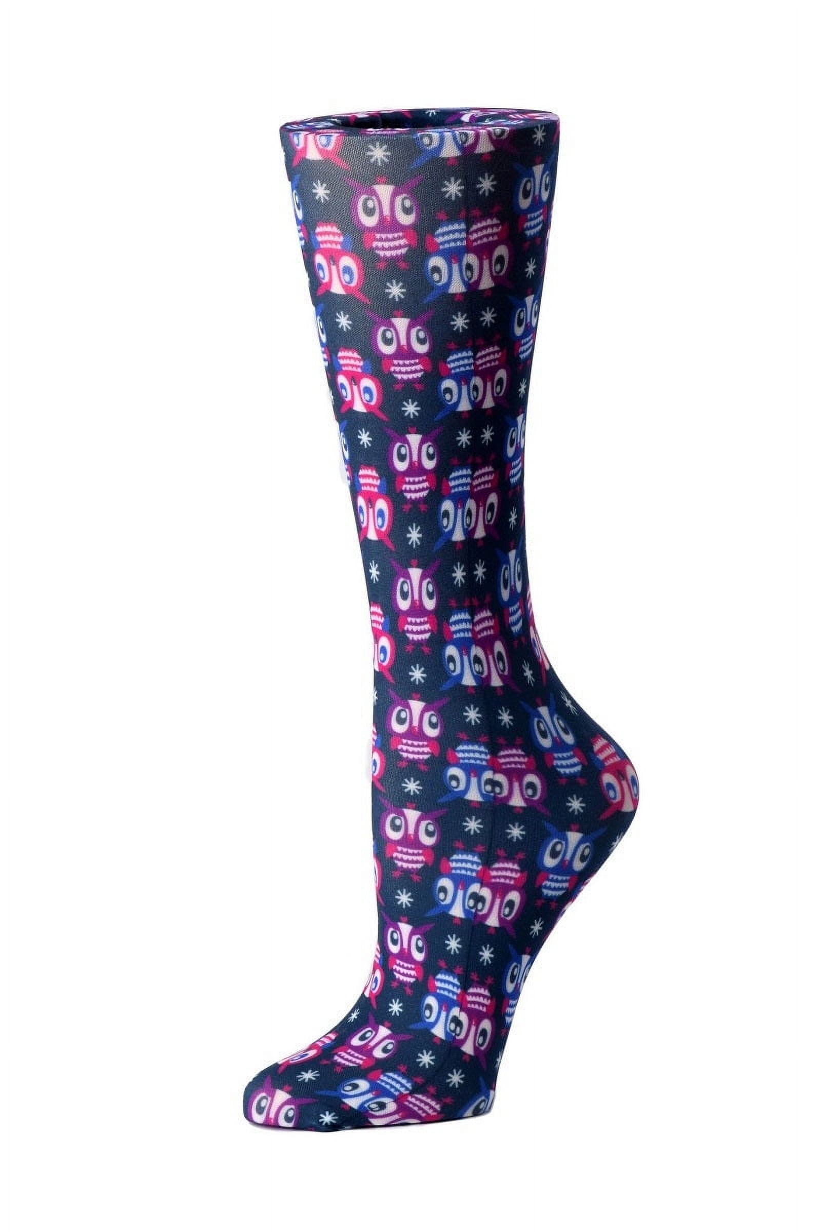 Cutieful Compression Socks Animal Prints Color: Large Owls, Size: OS ...