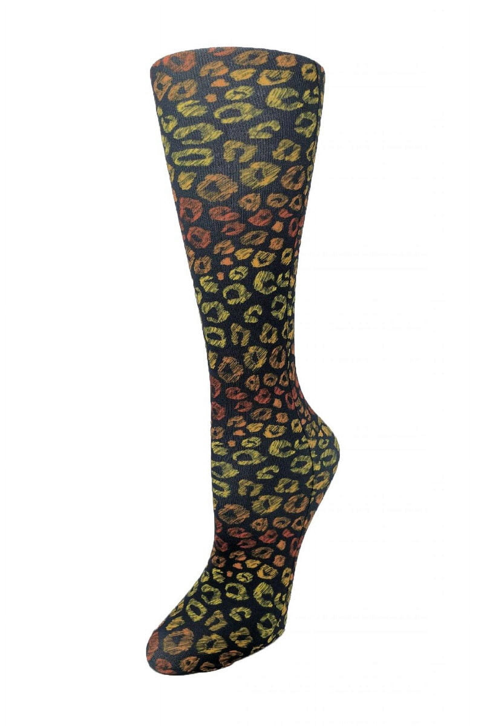 Cutieful Compression Socks Animal Prints Color: Leopard Spots, Size: OS ...