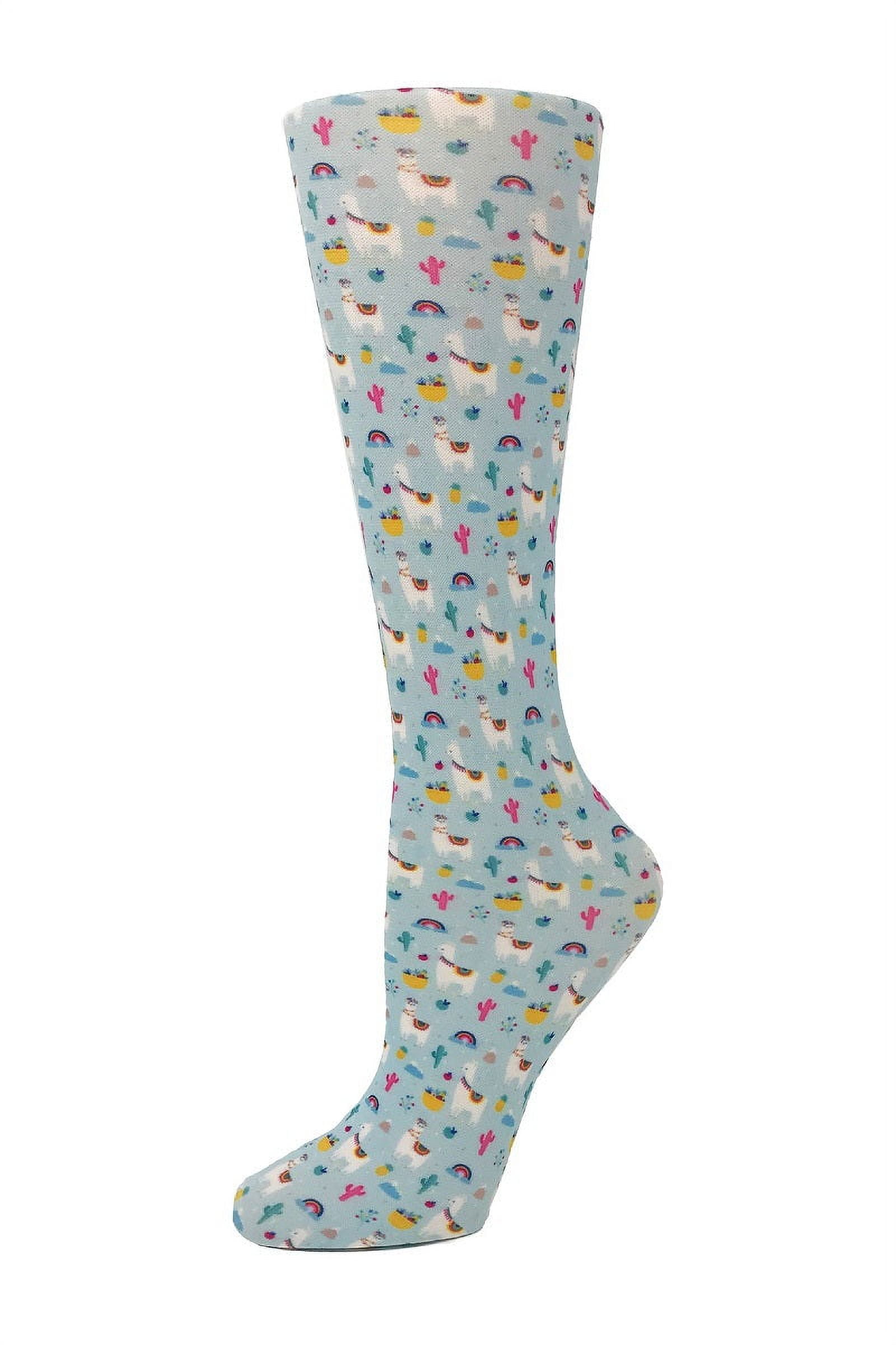 Cutieful Compression Socks Animal Prints Color: Llamas, Size: OS ...