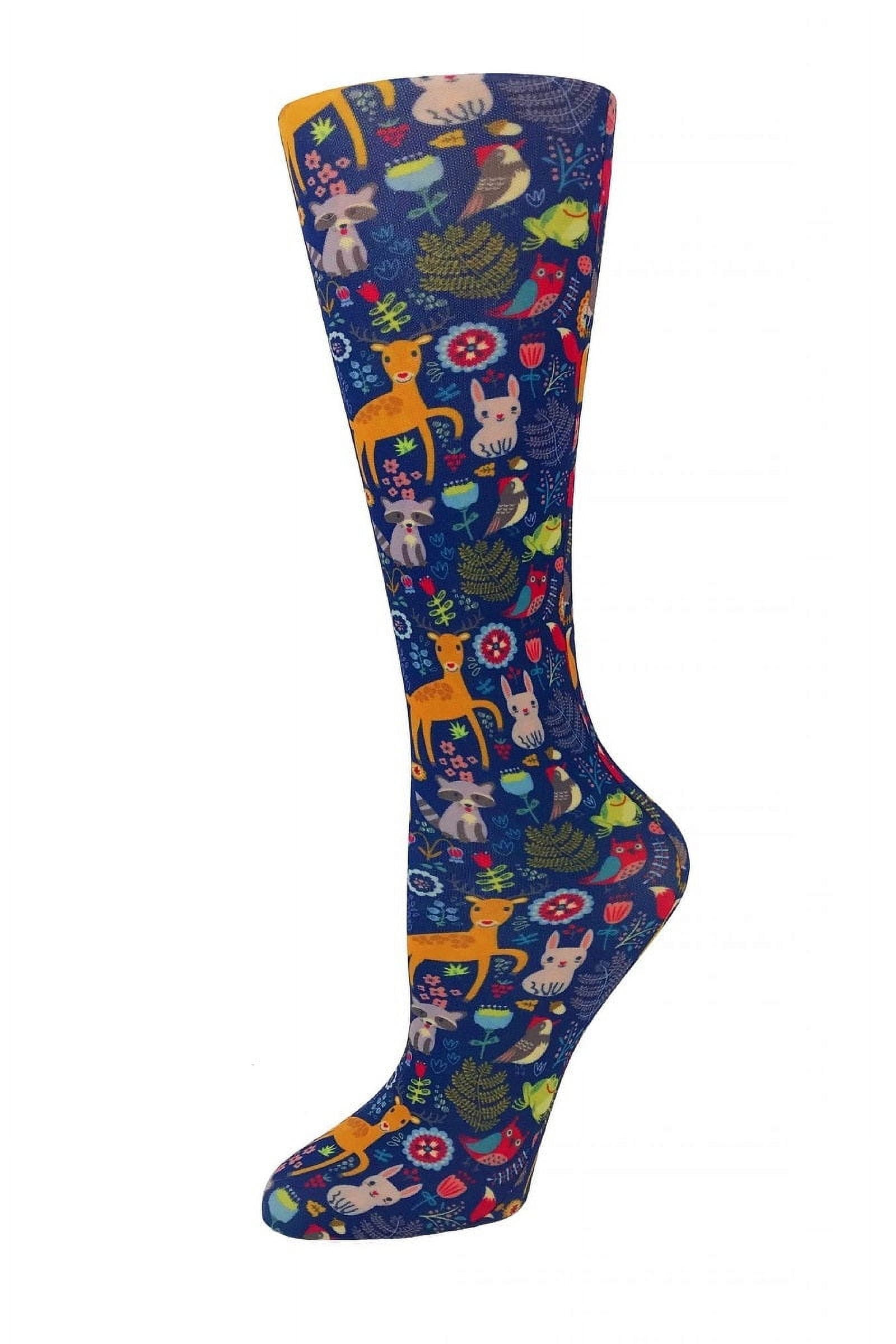 Cutieful Compression Socks Animal Prints Color: Woodland Creatures ...