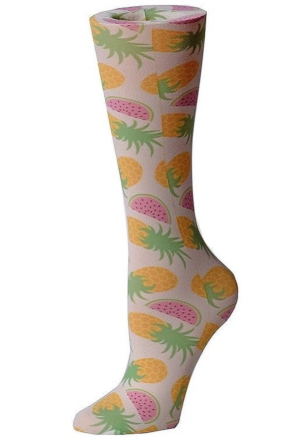 Cutieful Compression Socks Prints Color: Summer Fruits, Size: OS ...