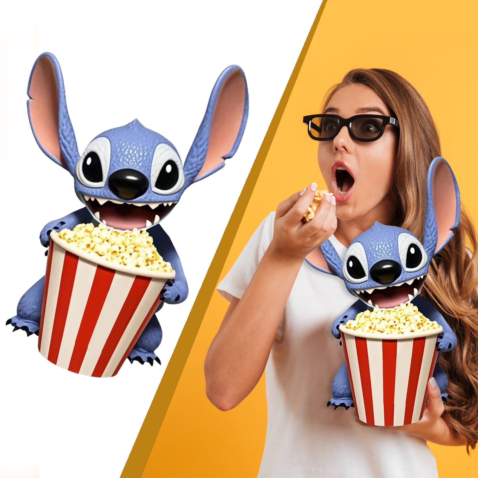 Cuties Stitch 2025 Movie Popcorn Bucket - Tropical Party Limited ...