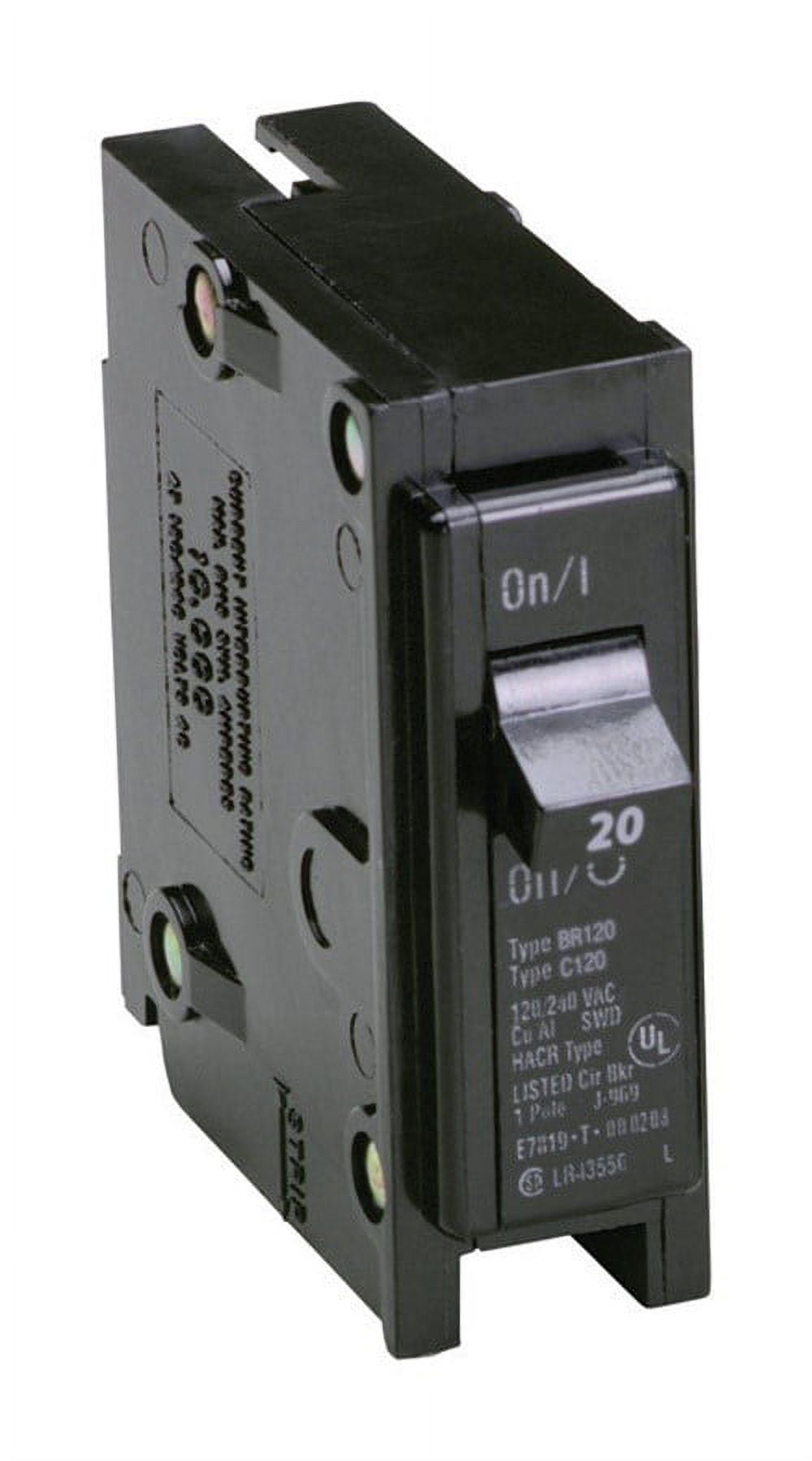 Eaton BR120 Single Pole Circuit Breaker, 20 Amp - Walmart.com