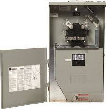 Br Outdoor Electric Wire Meter/Panel Combo 200A 8-16, Electrical 120/ ...