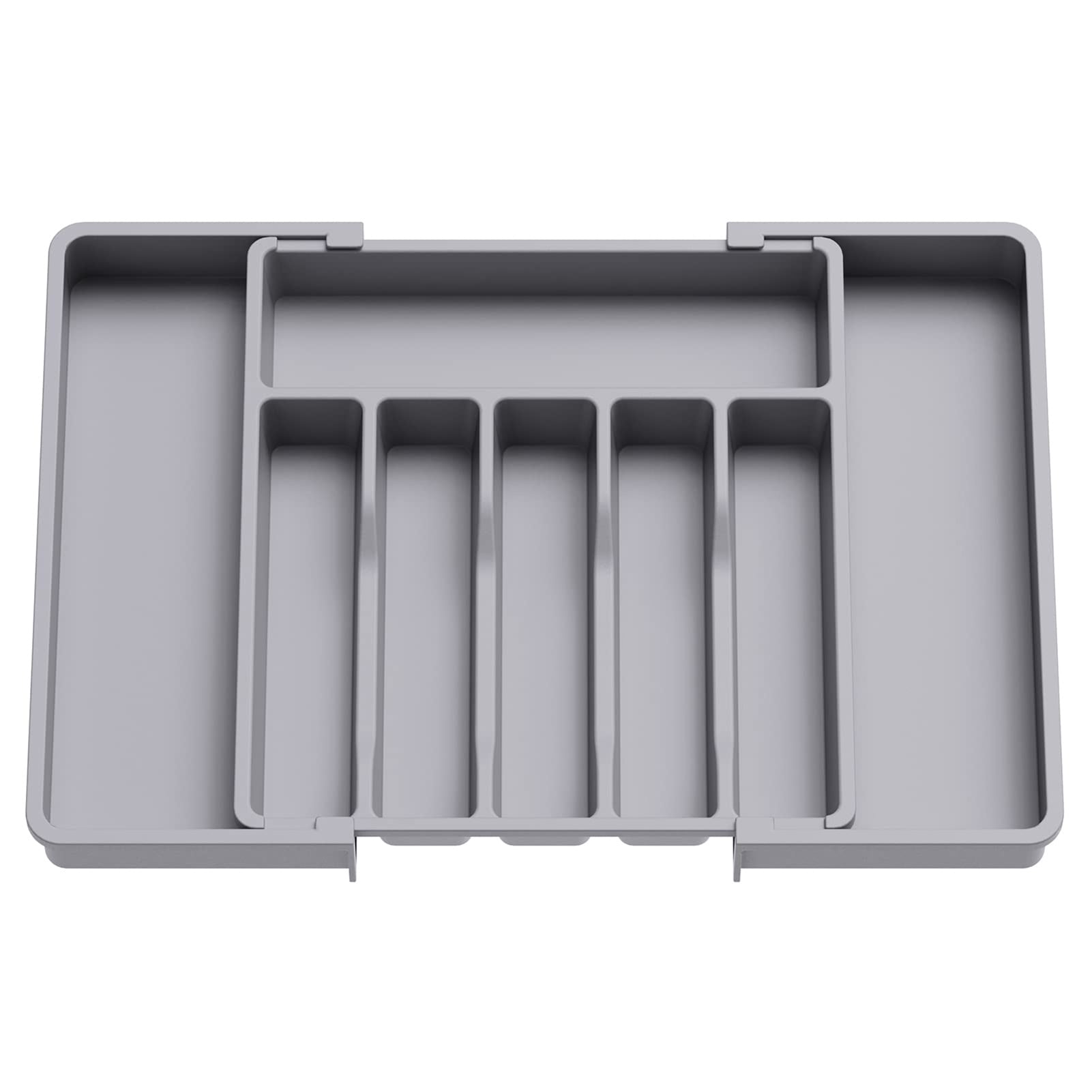 Cutlery Box - Expandable Drawer Organizer, Adjustable Width Compact ...