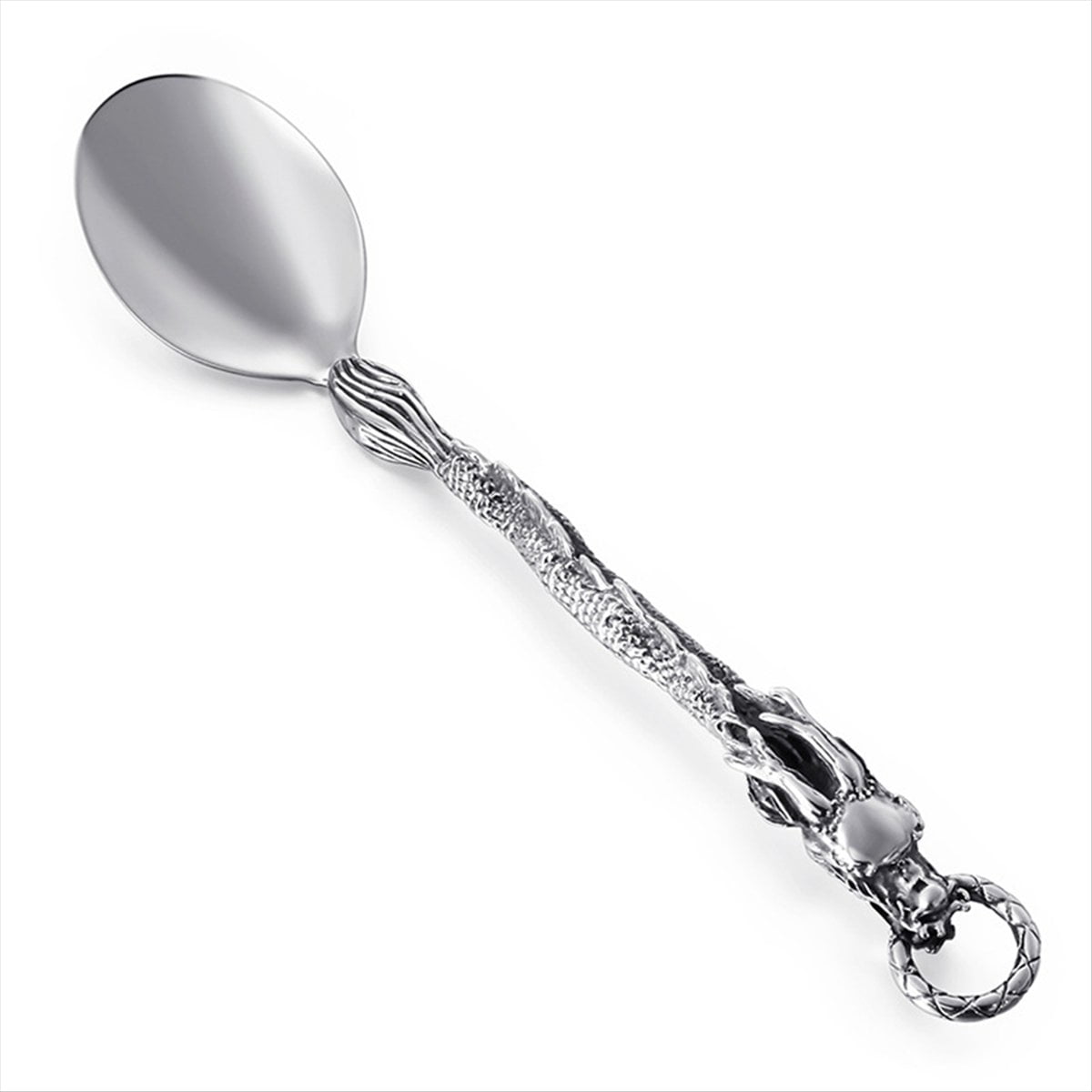 Cutlery Chinese Zodiac Dragon Western-Style Spoon Trend Punk Wind ...
