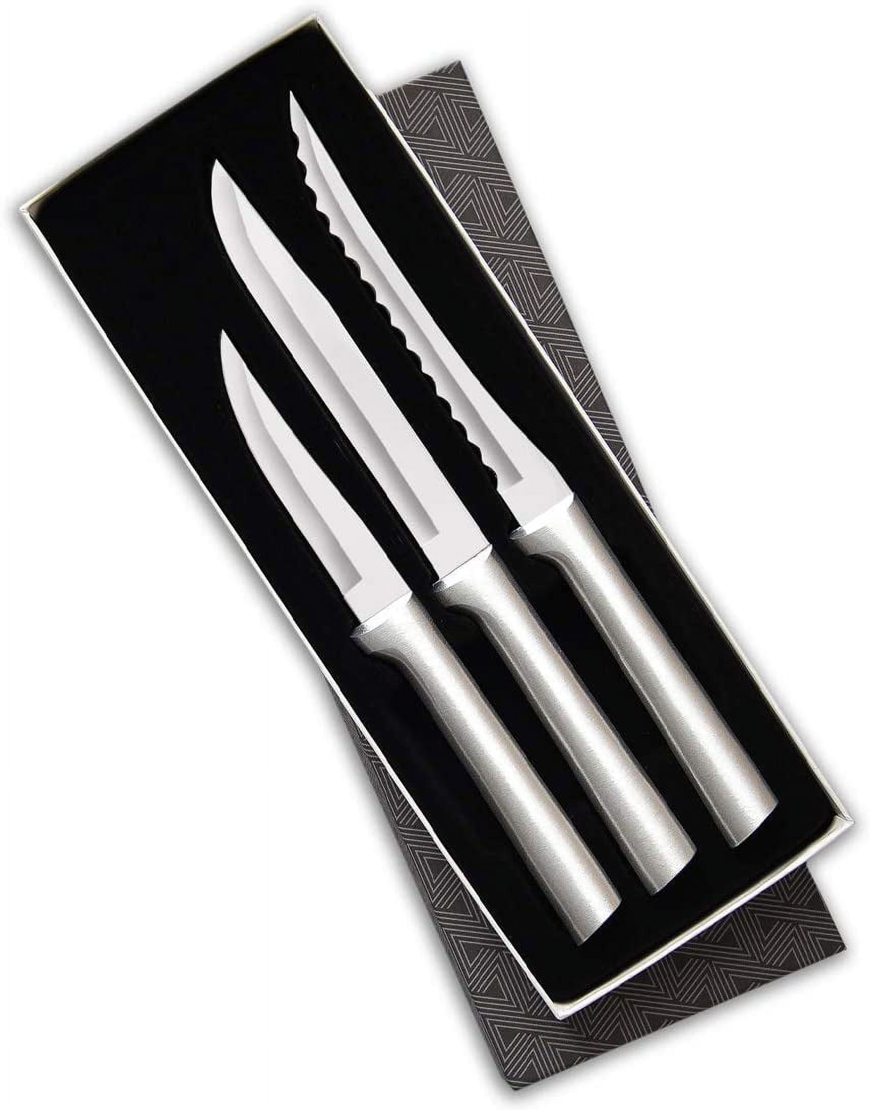 Cutlery Cooking Essentials Knife Starter Gift Set – 3 Piece Stainless ...