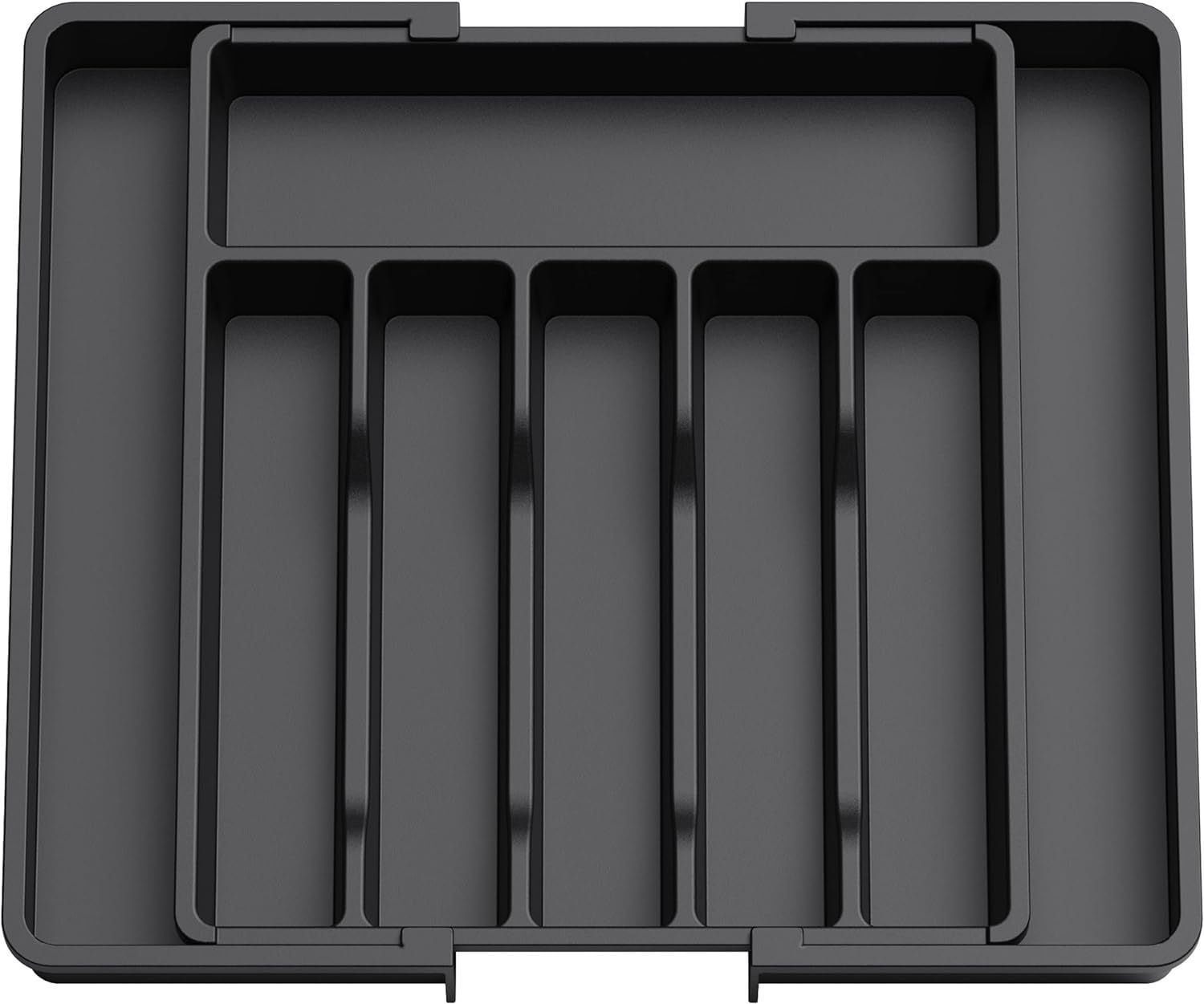 Cutlery Drawer Organiser, Expandable Utensil Tray for Kitchen ...
