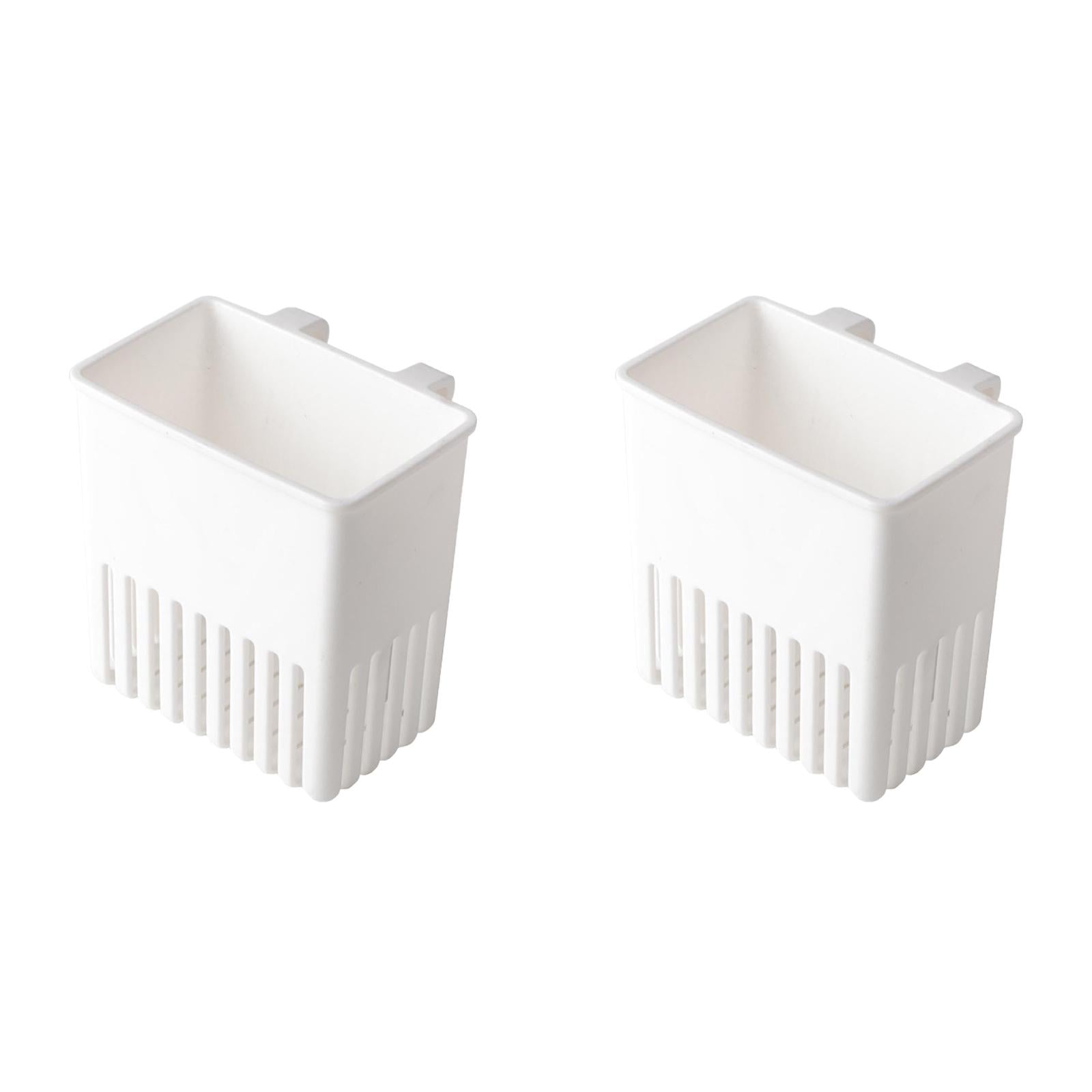Cutlery Drying Rack 2-Pack - Utensil Drainer Basket for Sink, Compact ...