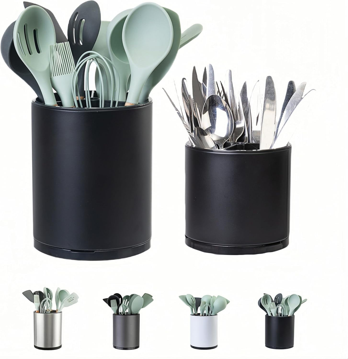 Cutlery Holder, Kitchen Countertop Oversized Cutlery Holder, Silverware ...