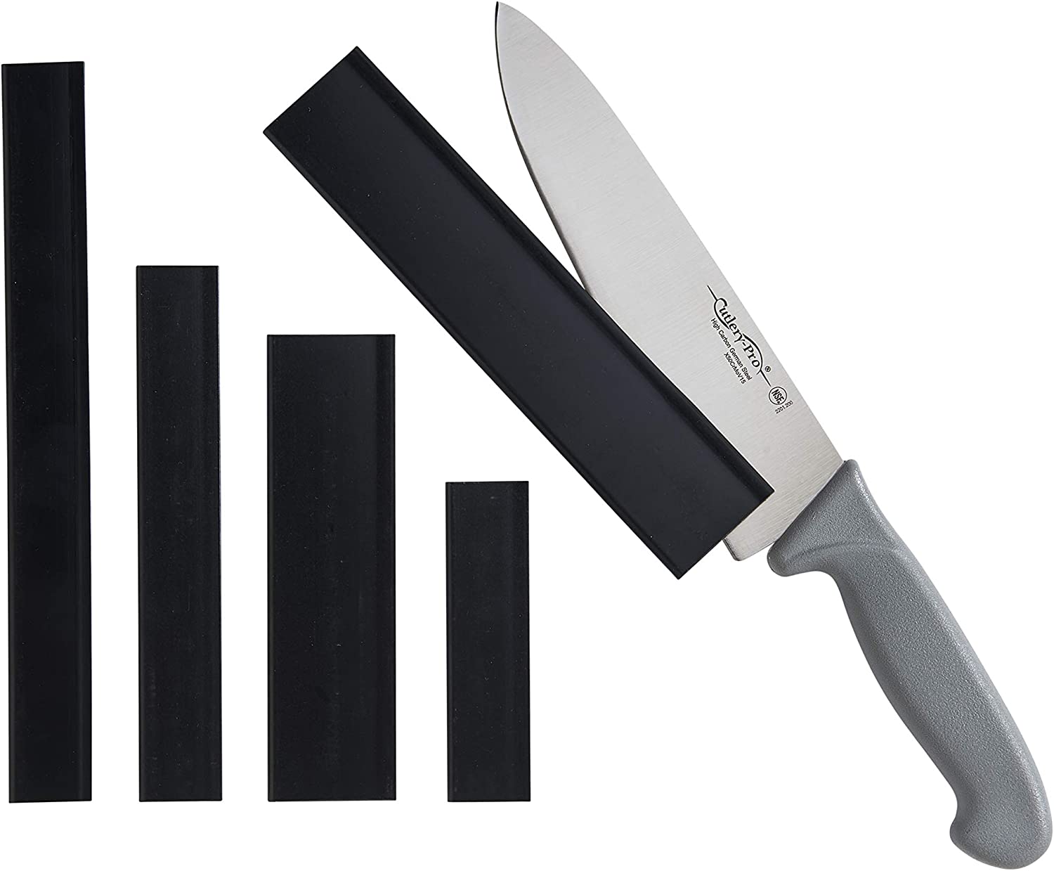 Cutlery-Pro Knife Blade Guards, Set of 5, Black - Walmart.com
