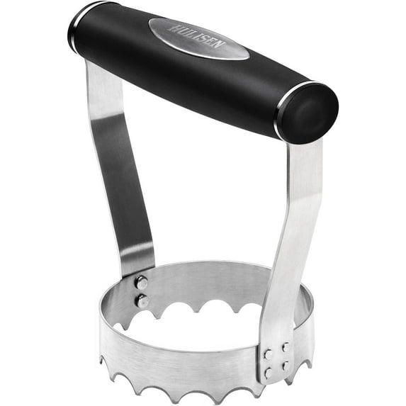Cutlery Serrated Food Chopper, 3 Inch Stainless Steel Manual Hand ...