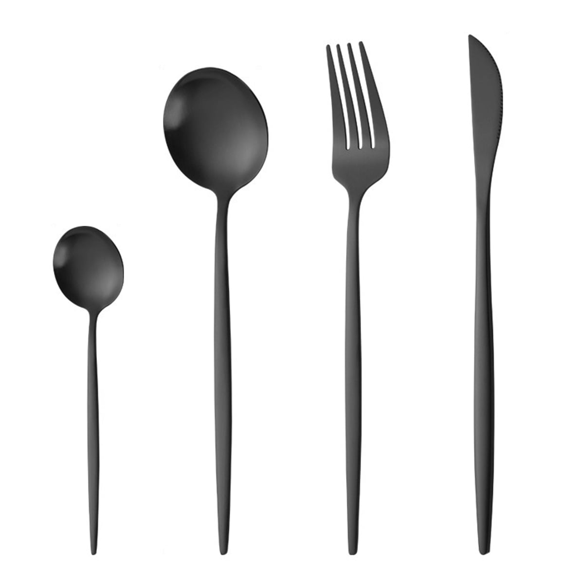 Cutlery Set for 2, Stainless Steel Utensil Sets, Flatware Sets, Forks ...