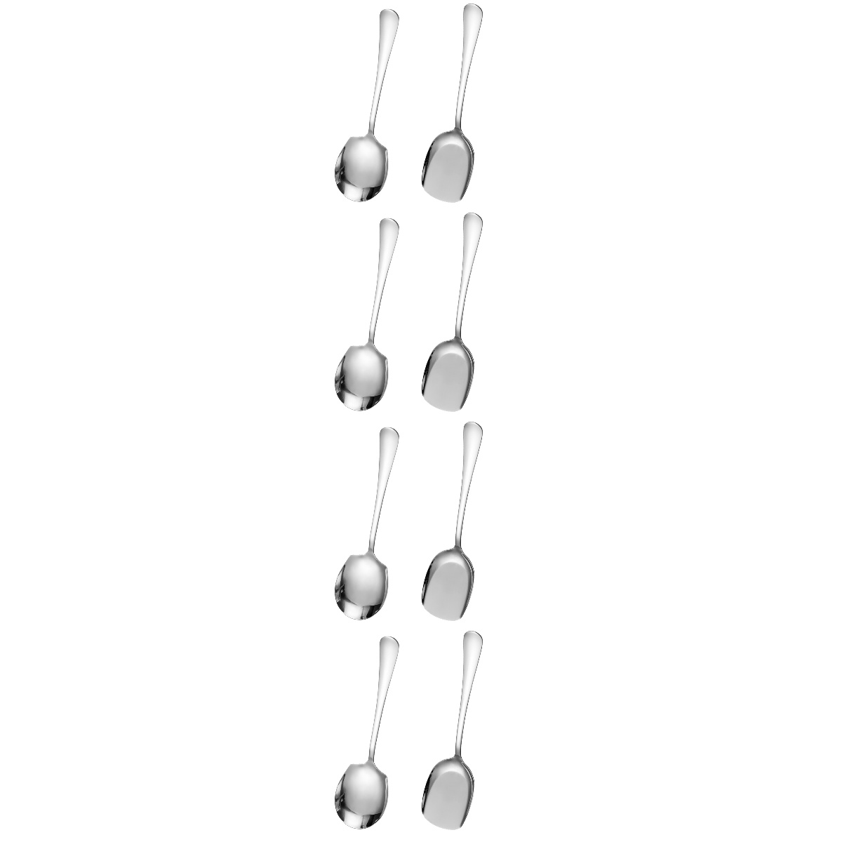 Cutlery Spoon Serving Utensil Stainless Steel Comically Large ...