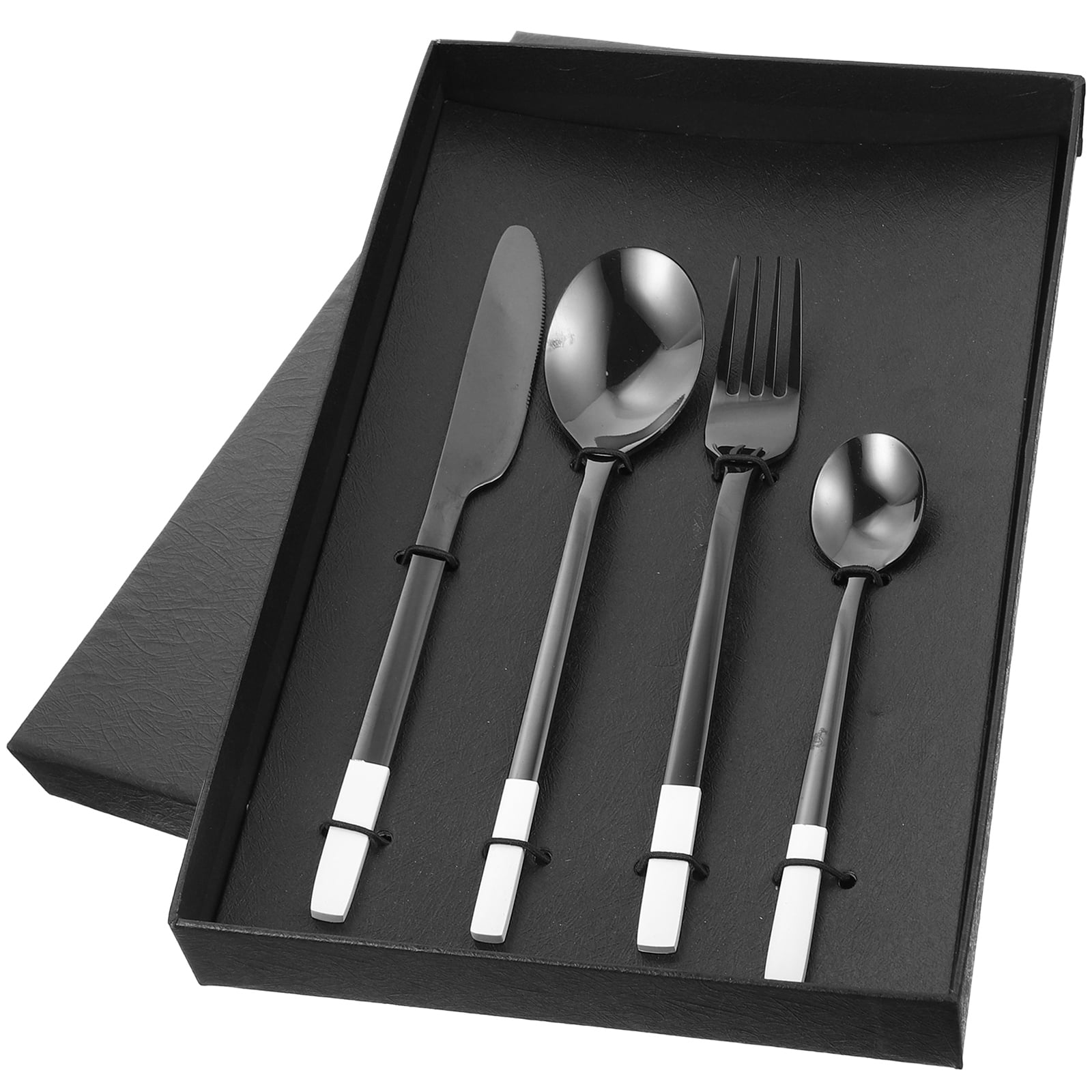 Cutlery Spoon Set Silverware Cutter Fork Western Restaurant Tableware ...