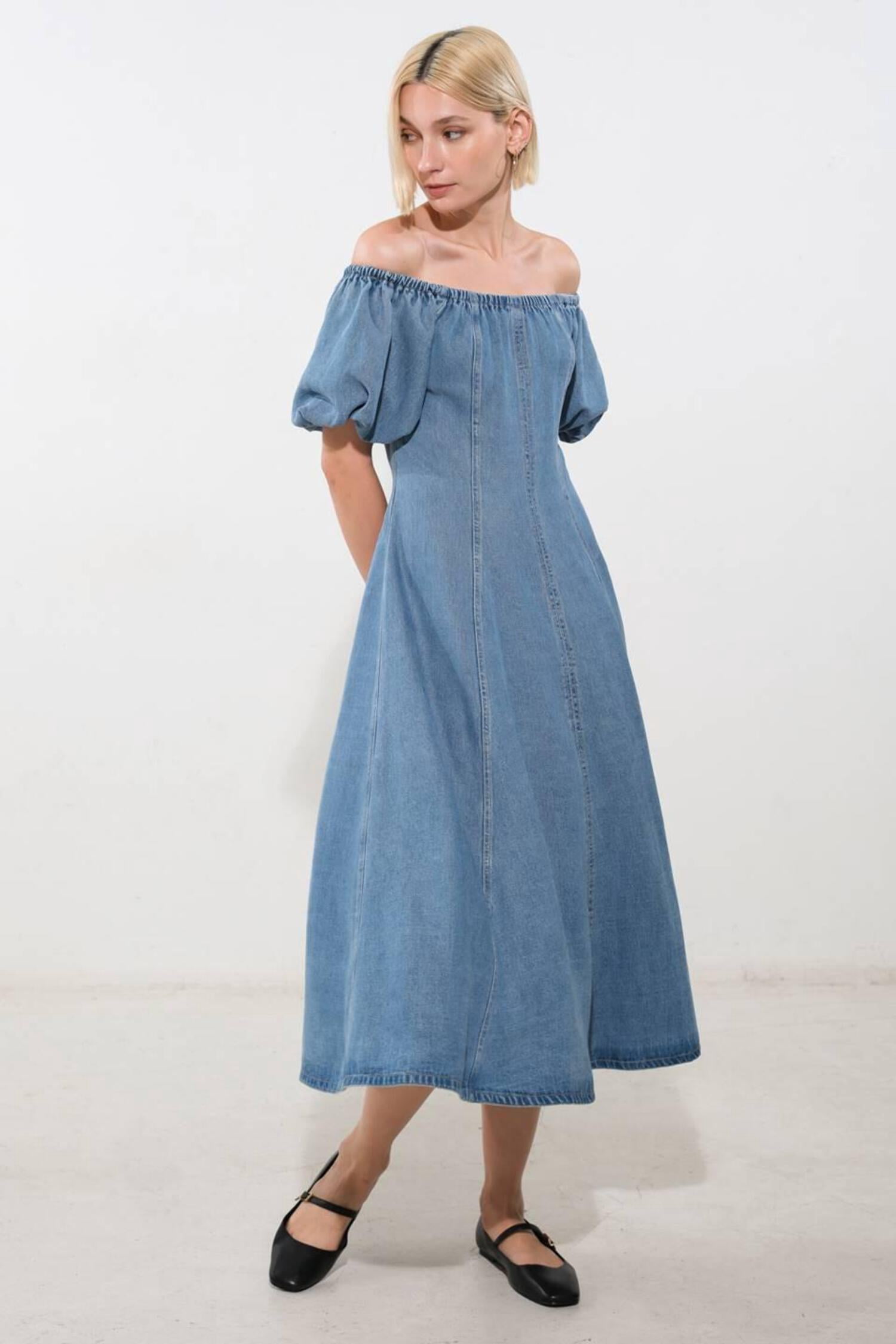 Cutout Slit Round Neck Long Sleeve Dress - Walmart.com