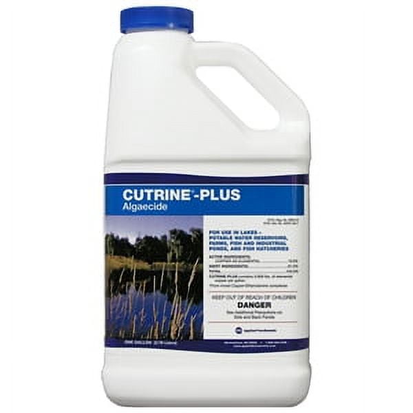 Cutrine Plus Algaecide & Herbicide - Algae Killer Pond Cleaner, 2.5 ...