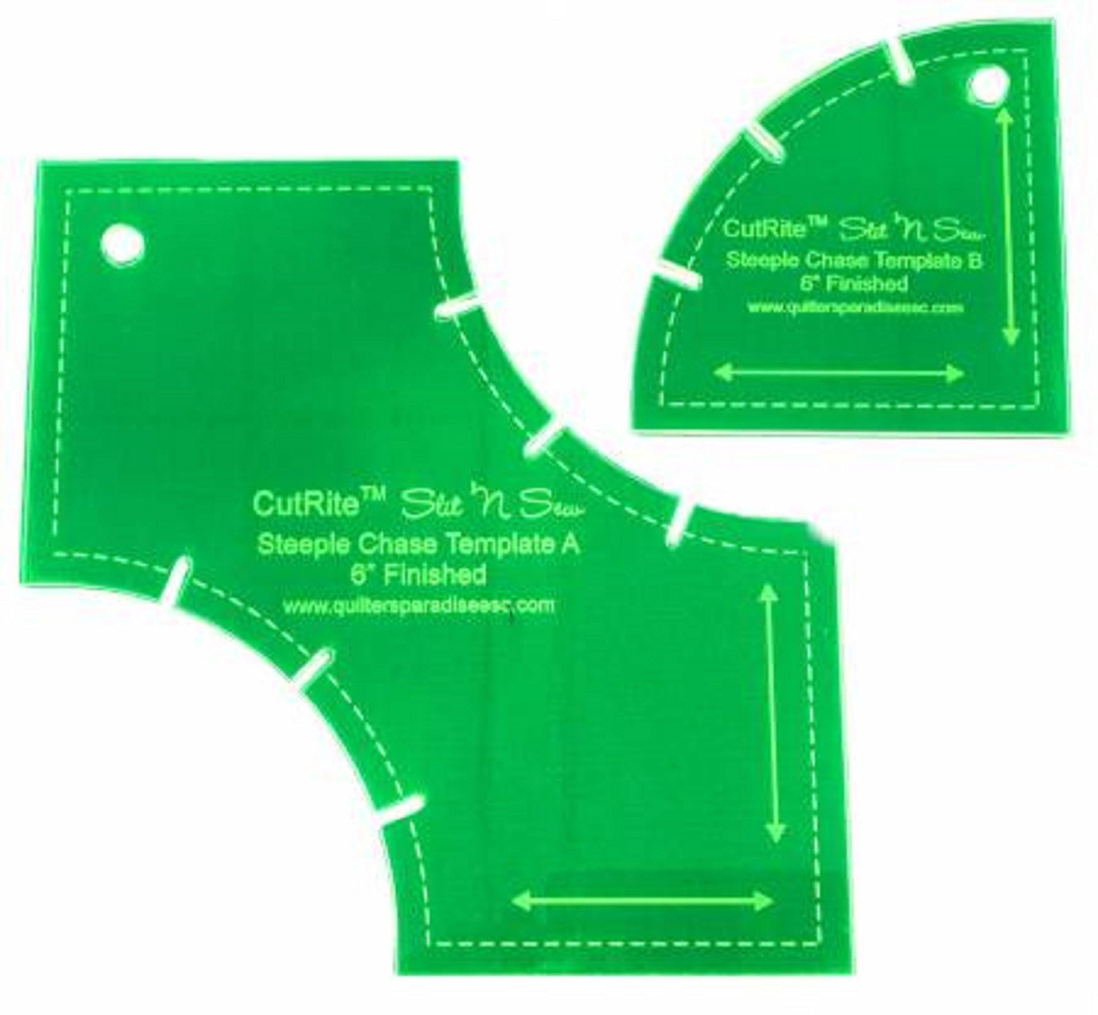 Cutrite Steeplechase 6" Finished Template Set - Walmart.com