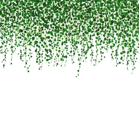 Cuttable Green Plant Wallpapers Wall Stickers Customize for ...