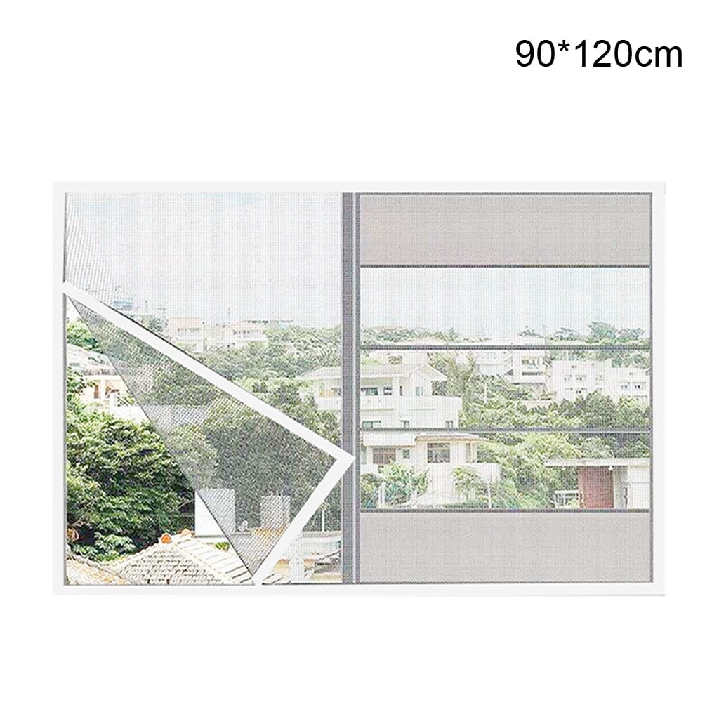 Cuttable Nylon Window Screen Self-adhesive Fine Mesh Window Screen Door ...