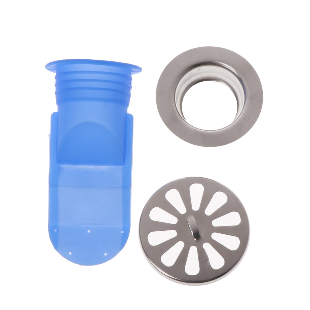 Cuttable Silicone Drain Strainer Cores Bathroom Antireflux Floor Drain ...