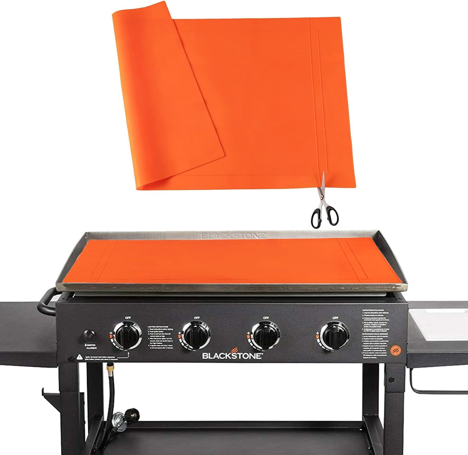 Cuttable Silicone Griddle Protect Mat for Blackstone,Compatible with 36 ...