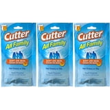 Cutter All Family Mosquito Repellent Wipes, 15 Count, 7.15% DEET ...