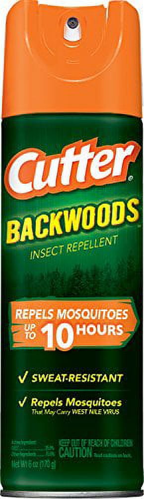 Cutter Backwoods Insect Repellent Aerosol 6 oz - Walmart.com