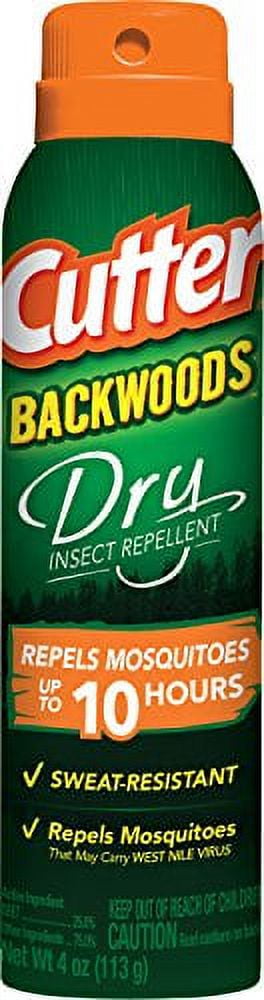 Cutter Backwoods Dry Insect Repellent (Aerosol) (Pack of 18) - Walmart.com