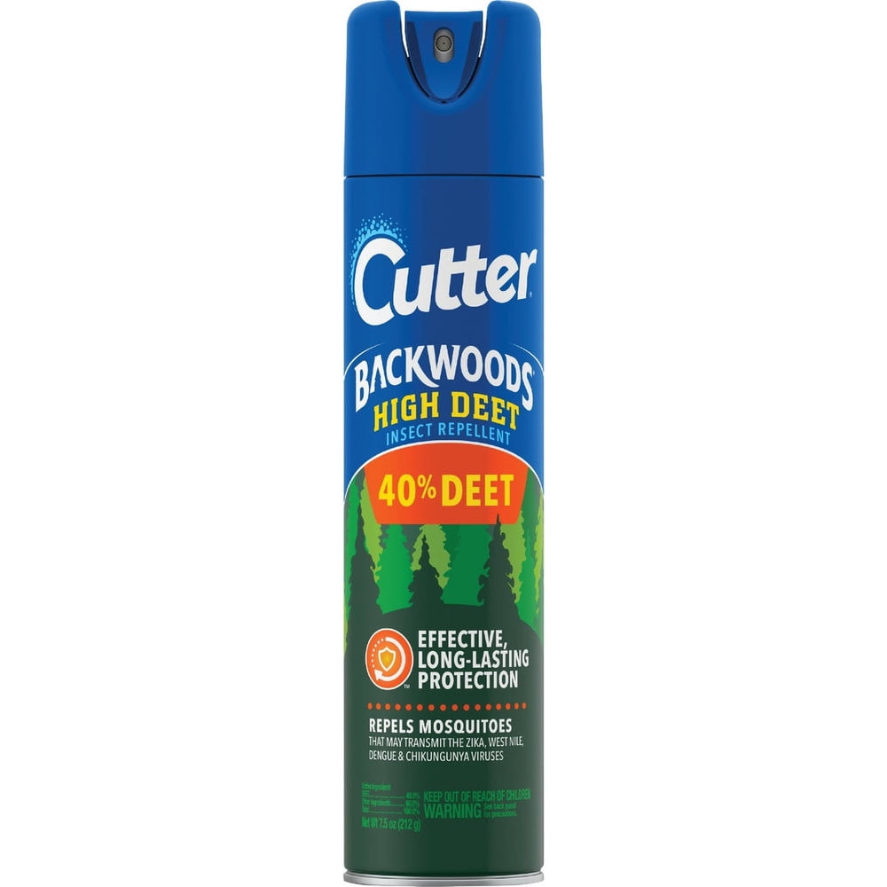 Cutter Backwoods High Deet 7.5 Oz. Insect Repellent Aerosol Spray HG ...