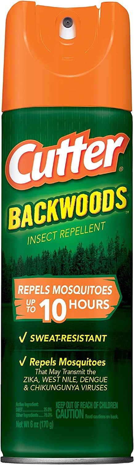 Cutter Backwoods Insect Repellent Aerosol 6 oz - Walmart Business Supplies