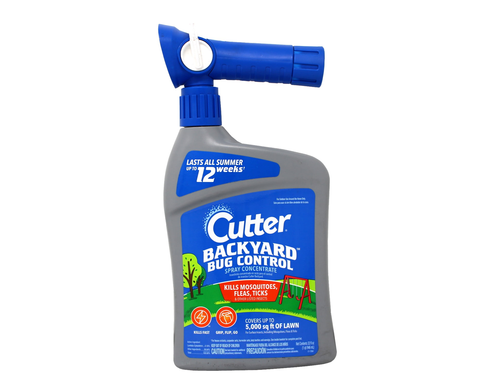 Cutter Backyard Bug Control Spray Concentrate (HG-61067) (32 fl oz ...