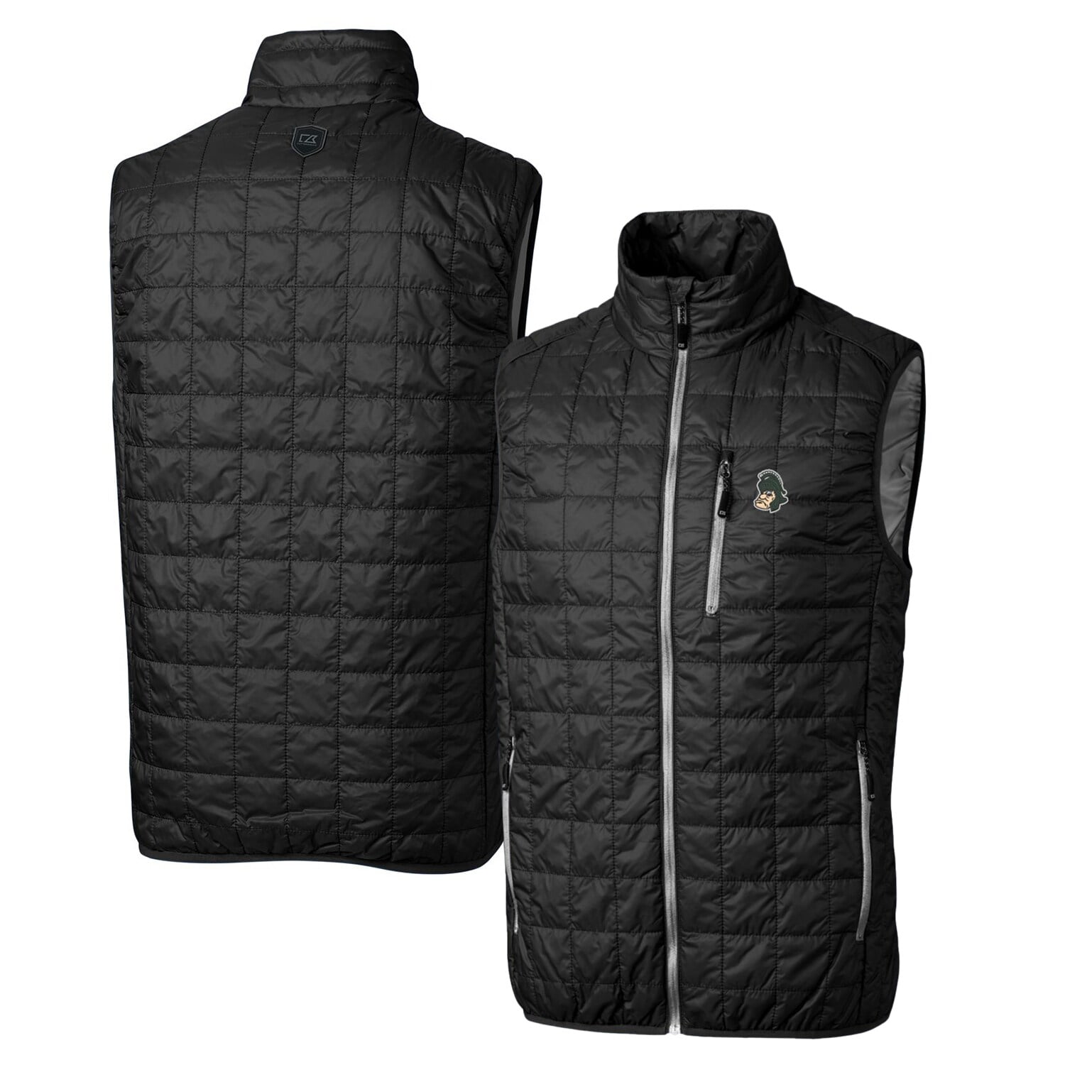 Cutter & Buck Black Michigan State Spartans Primary Team Logo Rainier ...