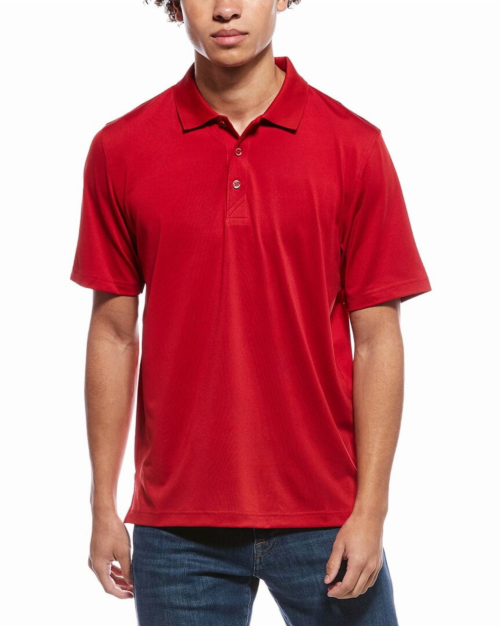 Cutter & Buck Forge Stretch Mens Polo Color: Cardinal Red Size: M ...
