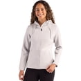 Cutter & Buck LCK00194 Roam Epic Comfort Recycled Womens Full Zip ...