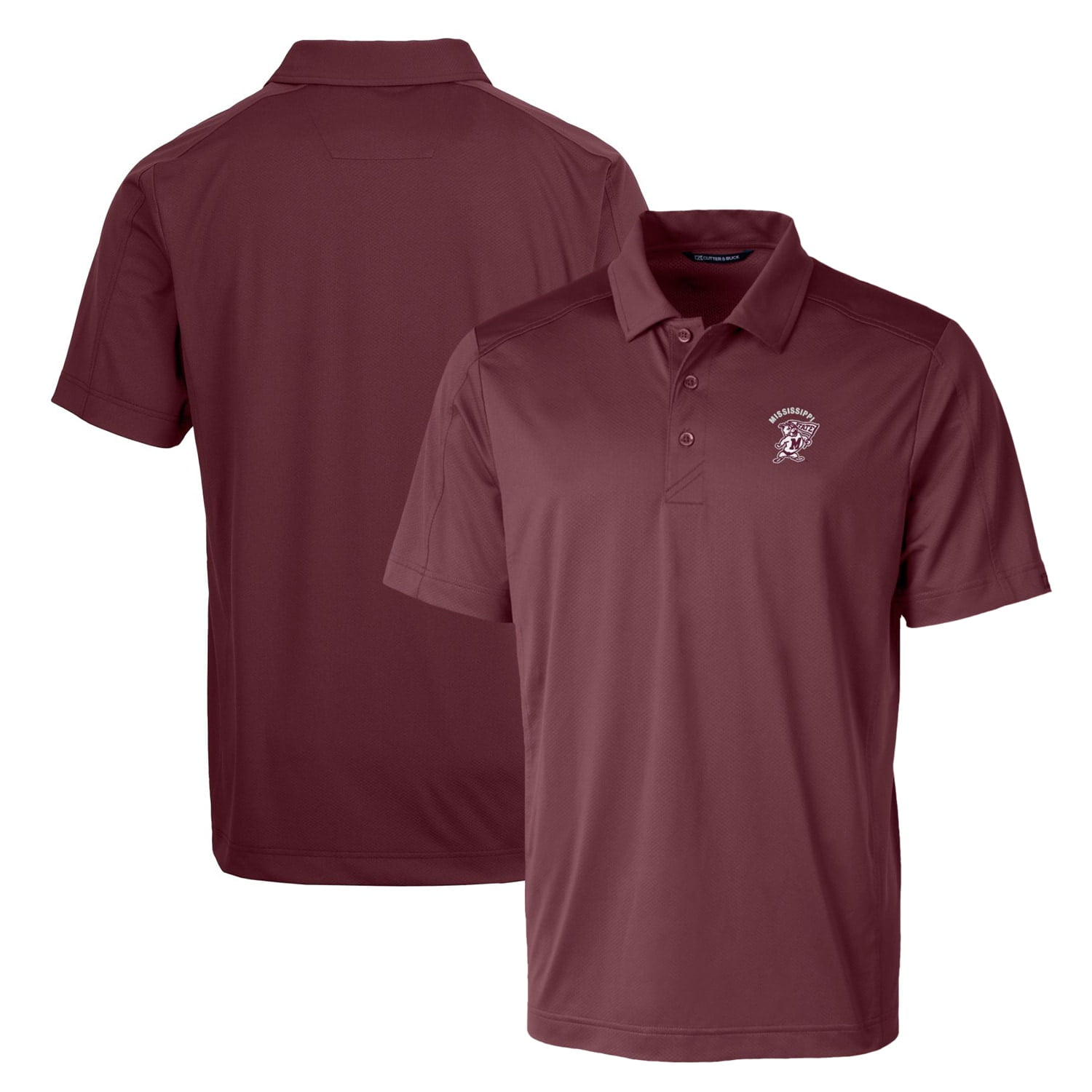 Cutter & Buck Maroon Mississippi State Bulldogs Primary Team Logo ...