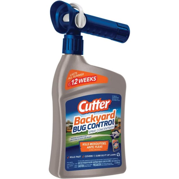 Cutter Bug-Free Backyard Spray Multiple Insects Spray 32 Ounce (Pack of ...