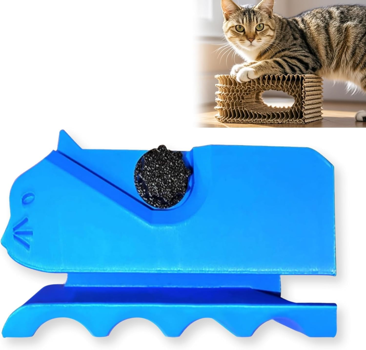 Cutter for Cat Scratchers,3D Printed Kitten Shaped Cutter Cardboard ...