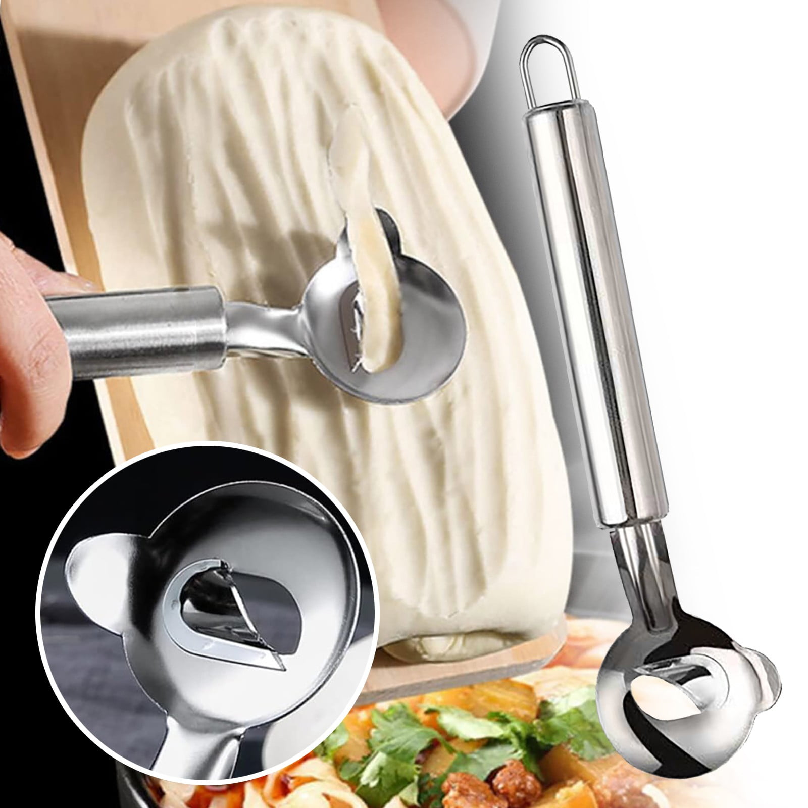 Cutter Clearance, 1Pc Stainless Steel Noodle Cutter for Household Use ...