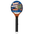 Cutter Glow in the Dark Bug Zapper Racket, Electric Mosquito and Fly ...