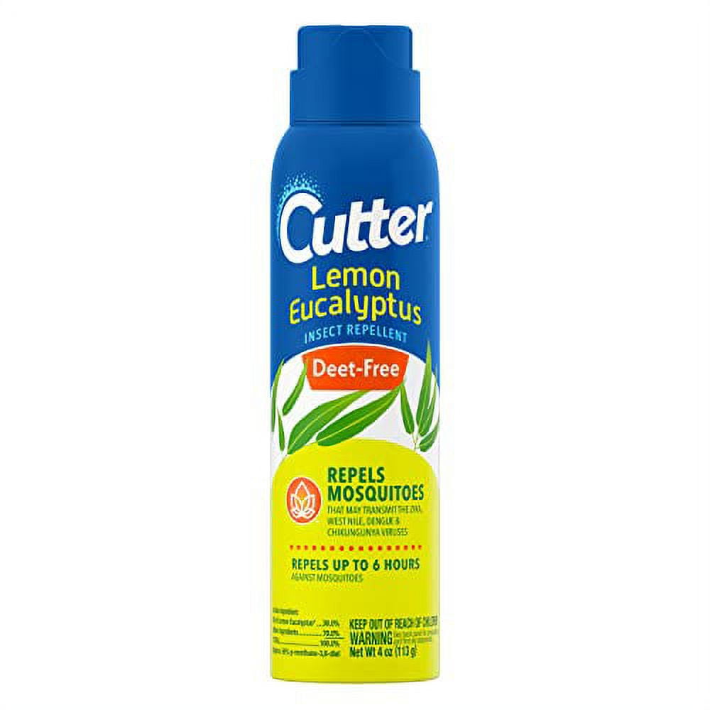 Cutter Lemon Eucalyptus Insect Repellent - Walmart.com