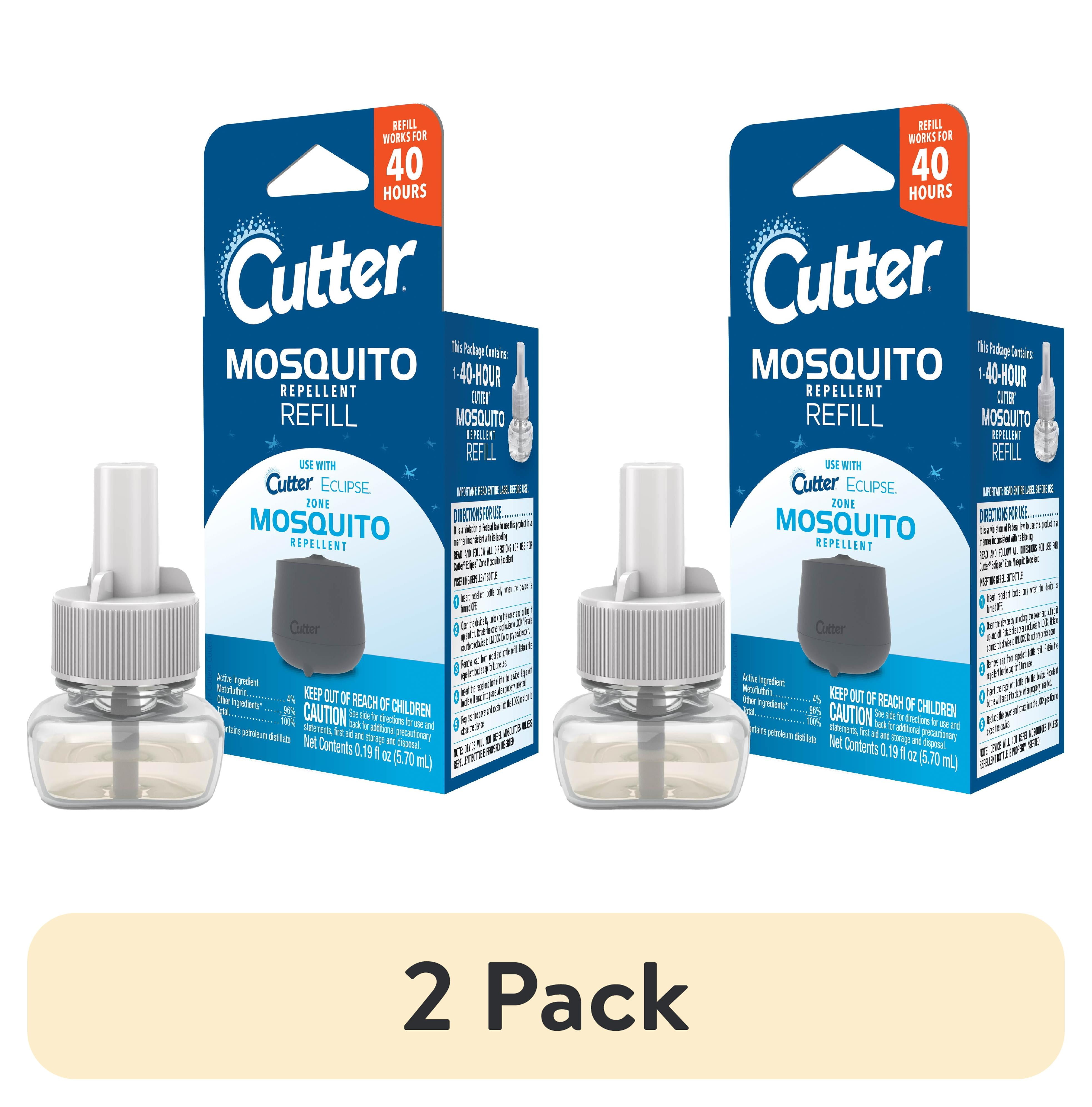 (2 pack) Cutter Mosquito Repellent 40-Hour Refill, Use with Cutter ...