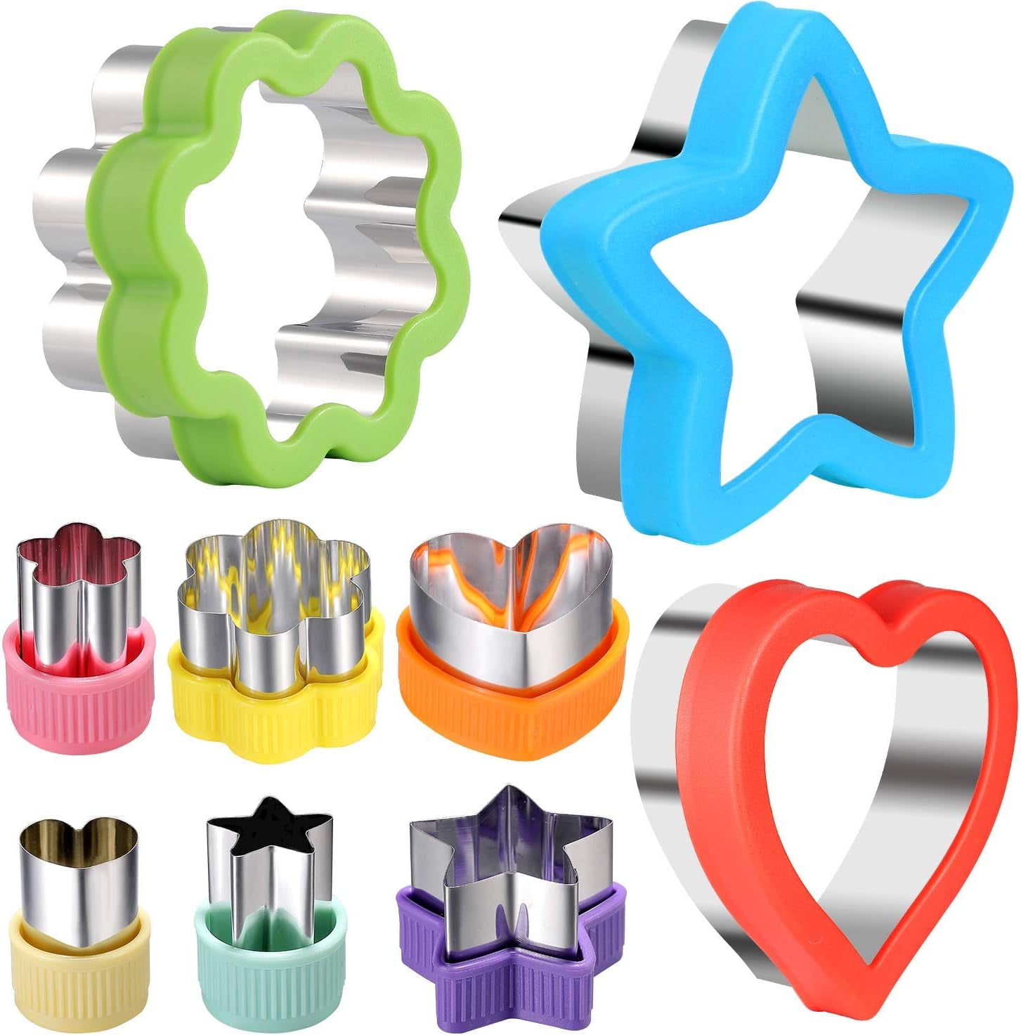 Cutter Shapes Set Different Sizes Cookie Cutters Set Fruit Cookie ...