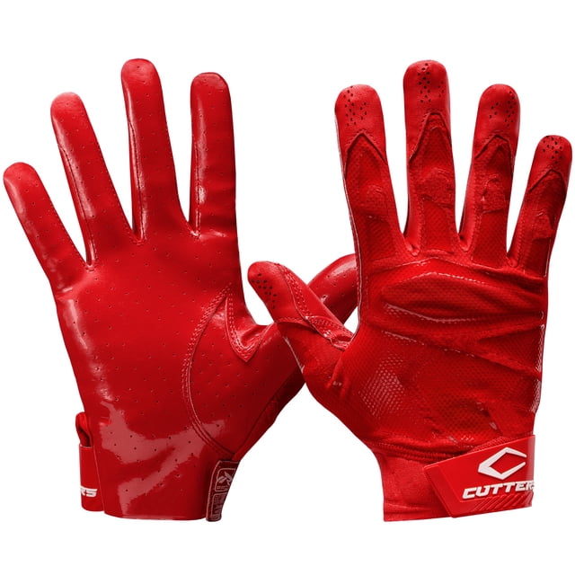 Cutters Rev Pro 4.0 Receiver Glvs Solid Red Adult Large - Walmart ...