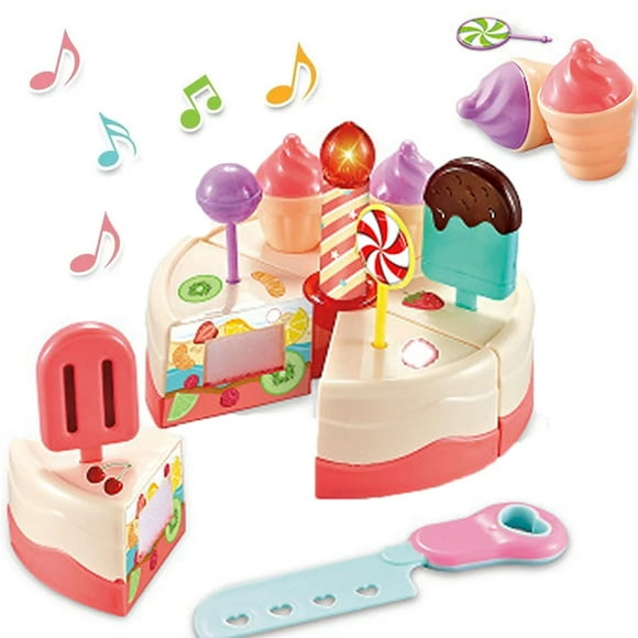 Plastic Birthday Cake Toy