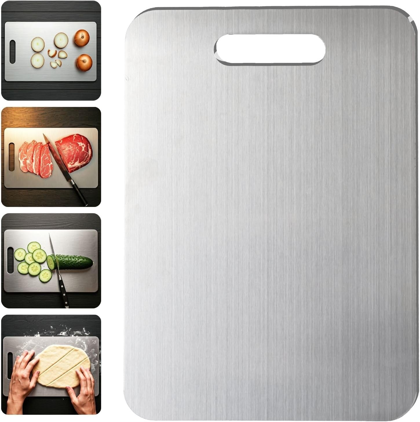 Cutting Board - 100% Pure Yamato Titanium Cutting Boards For Kitchen ...