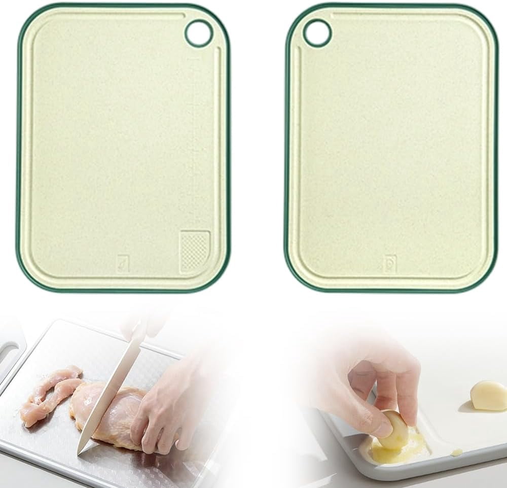 Cutting Board, 2026 New Stainless Steel Double Side Kitchen Cutting ...