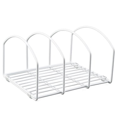 madesmart Two-Tier Organizer with Dividers, Frost, Grey - Walmart.com