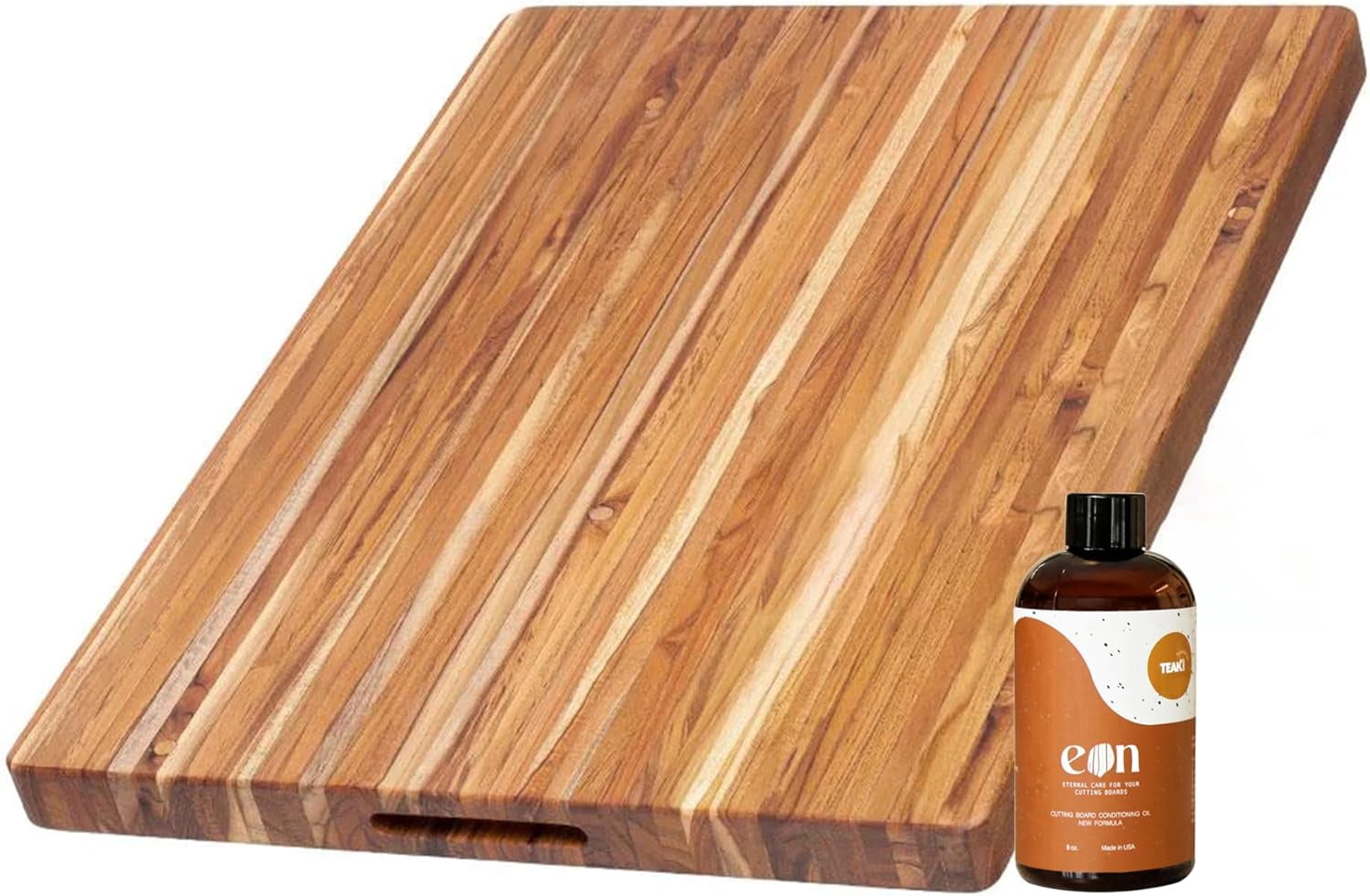 Cutting Board - Extra Large (XL) Wood Cutting Board with Grip Handles ...