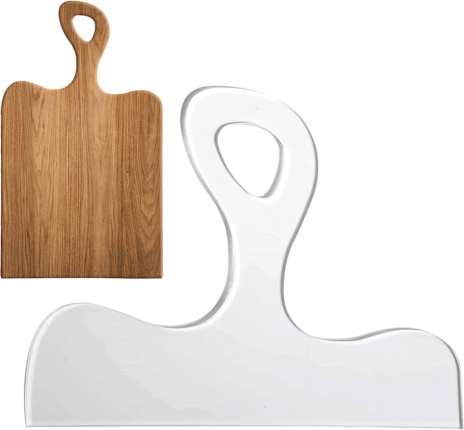 Cutting Board Handle Templates Acrylic - 3 Styles Clear Handle Cutting ...